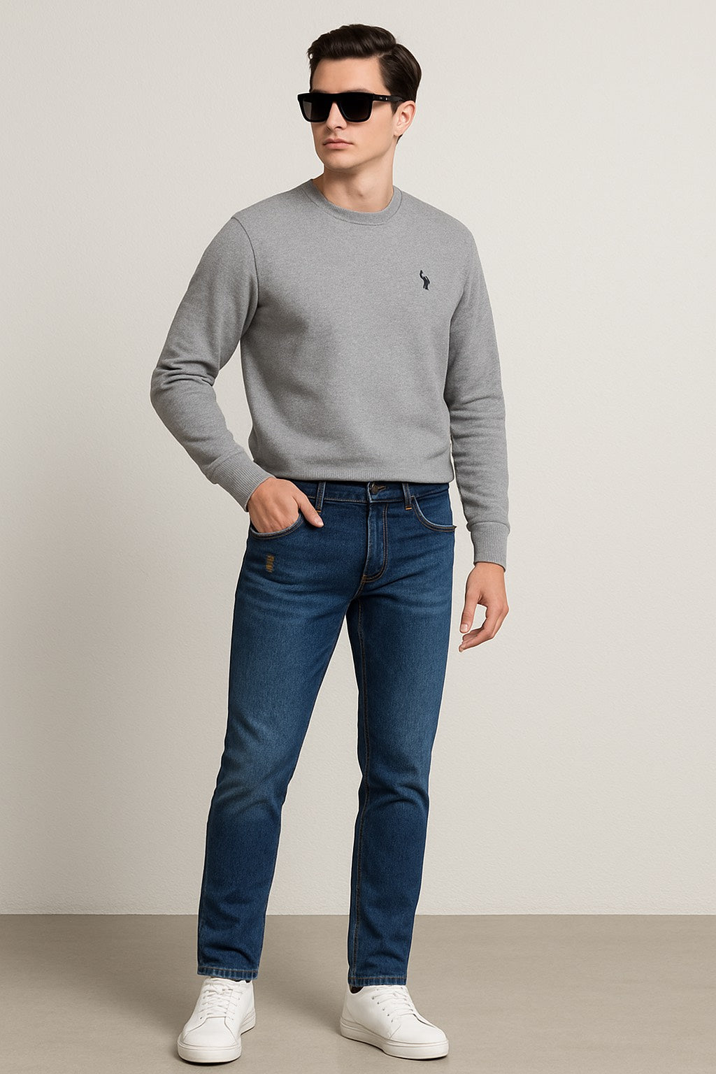Denim – Branded Back with Signature Patch of Sizes - 32 & 34 – Shree ...
